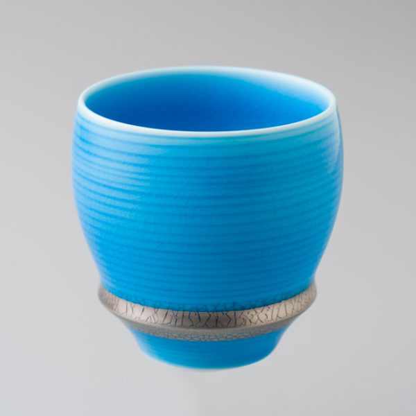 SAKE CUP Azure 【Arita Ware】 - SAKETALK Shop