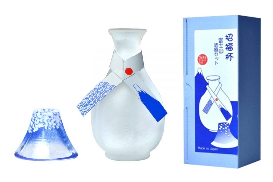 Sake Set Fuji 【Paper Boxed】 - SAKETALK Shop