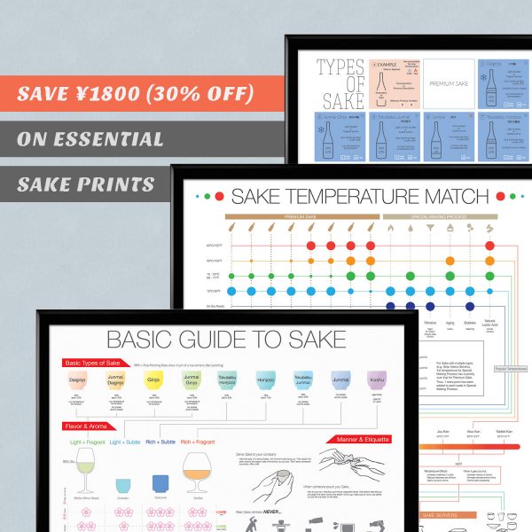 Essential Sake Poster Set - SAKETALK Shop