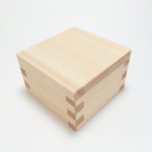 Hinoki Cypress Masu Wooden Sake Box - SAKETALK Shop